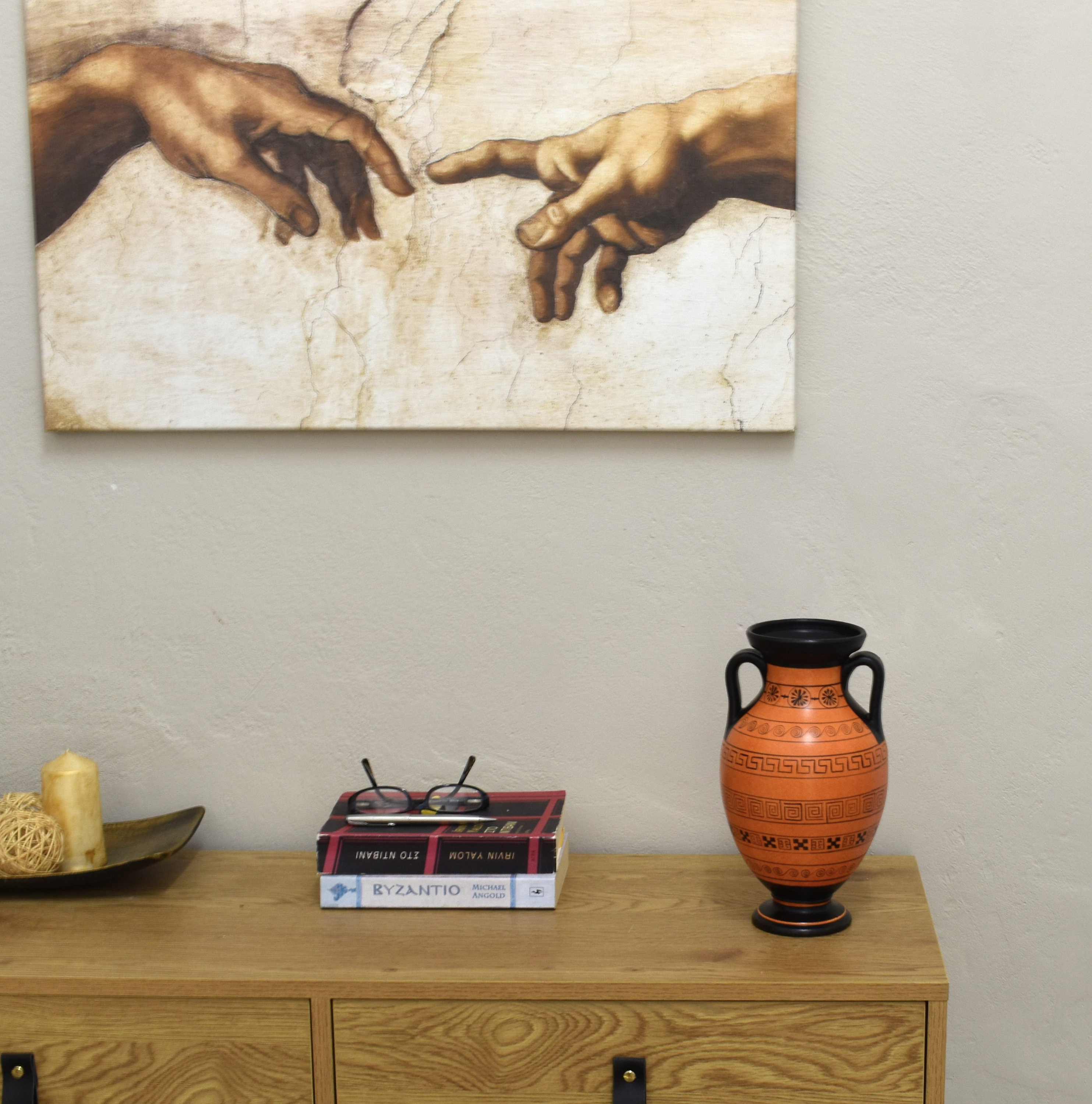 Greek Motifs Signs Patterns Greek Key Symbol Meander Ceramic Vase ...