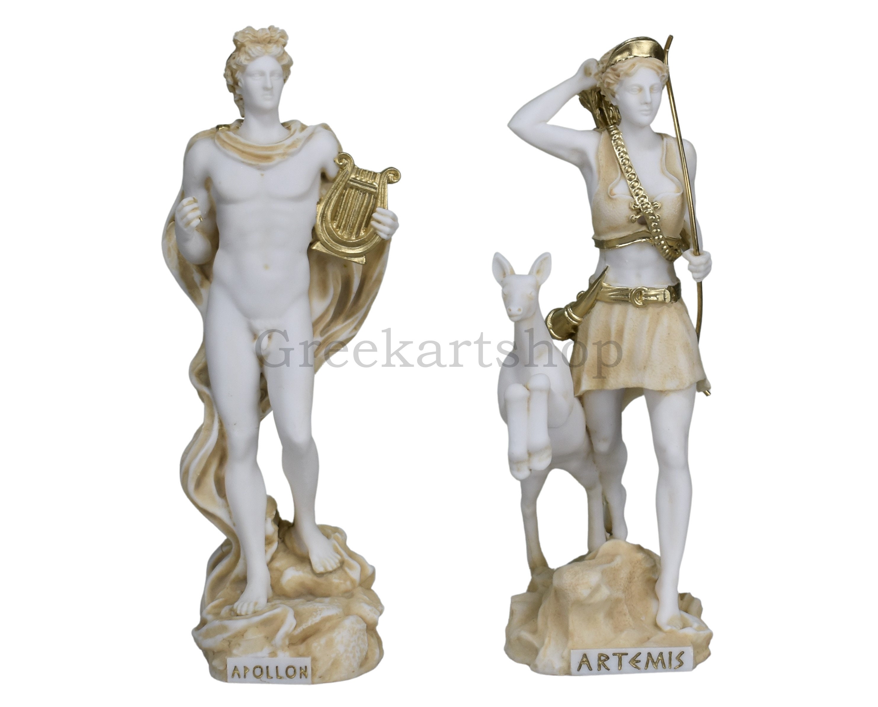 Greek Gods Apollo And Artemis