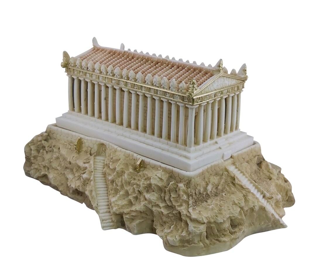 Parthenon Acropolis Athens Athena Temple Greek Cast Marble Sculpture ...