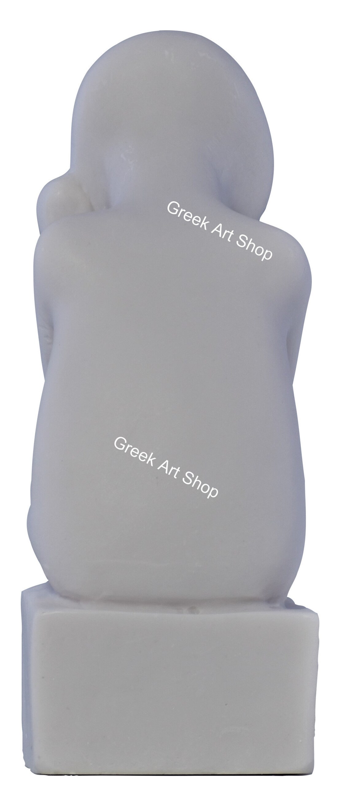 Cycladic Figurine Idol Thinker Ancient Greek Sculpture Statue | Etsy