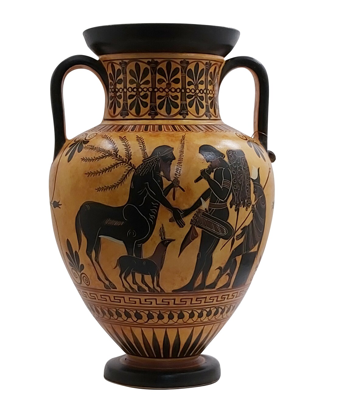 Amphora Olive Gathering Heracles Centaur Pholus Vase Ancient | Etsy