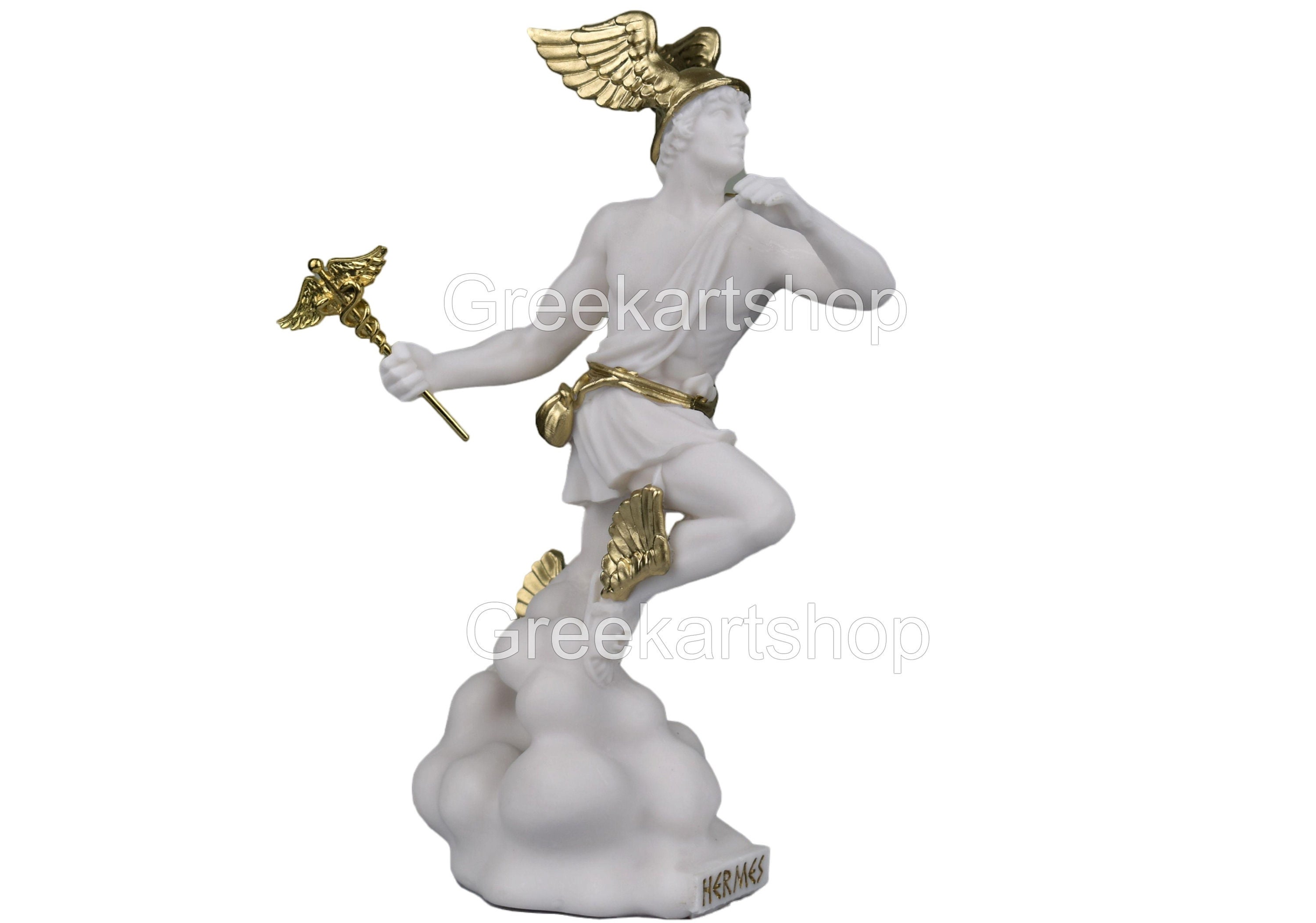 Statues Hermes Mercury Greek Roman God Messenger statue sculpture ...