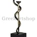 Rod Snake of Asclepius Symbol of Medicine Bronze Art Sculpture Doctor ...