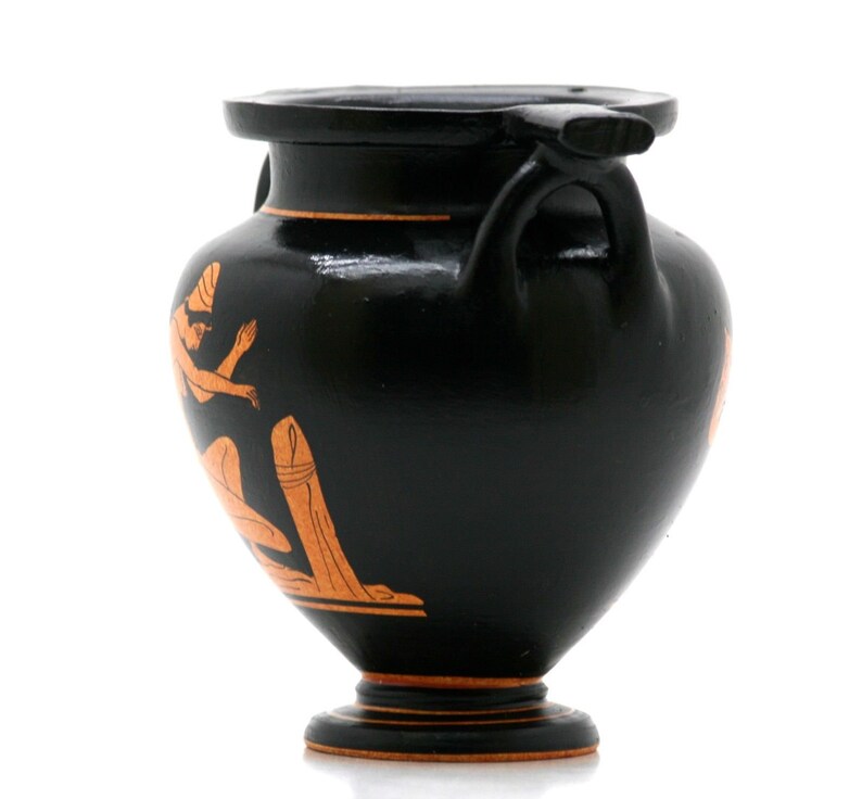 Phallus Krater Ancient Greek Ceramic Vase Pottery Erotic Art - Etsy