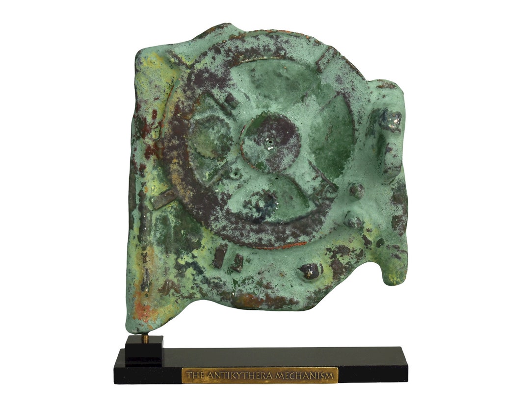 Antikythera Mechanism Replica Museum Copy First Analogue Computer ...