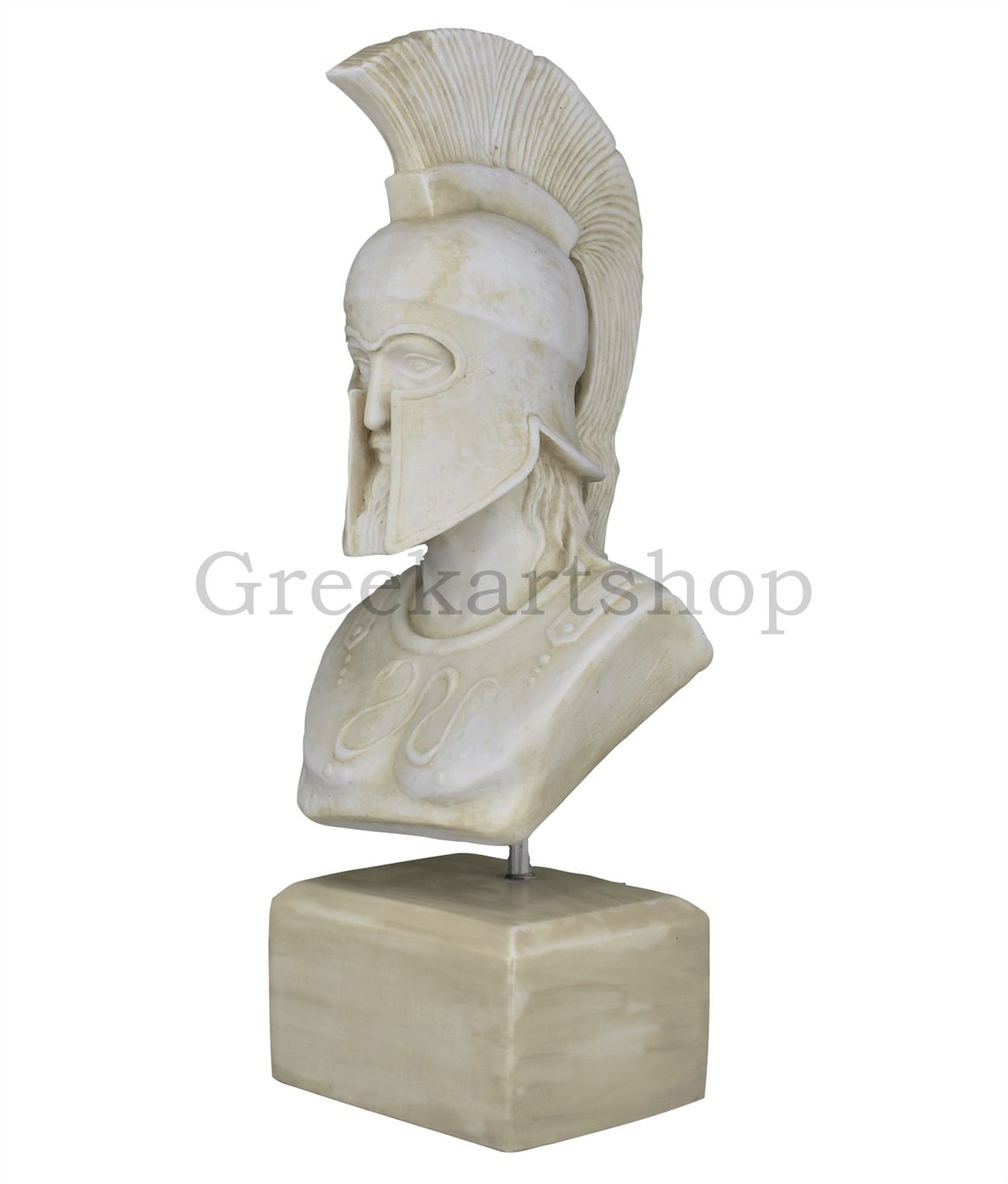 Leonidas Bust Head Spartan King Warrior Greek Statue Sculpture | Etsy