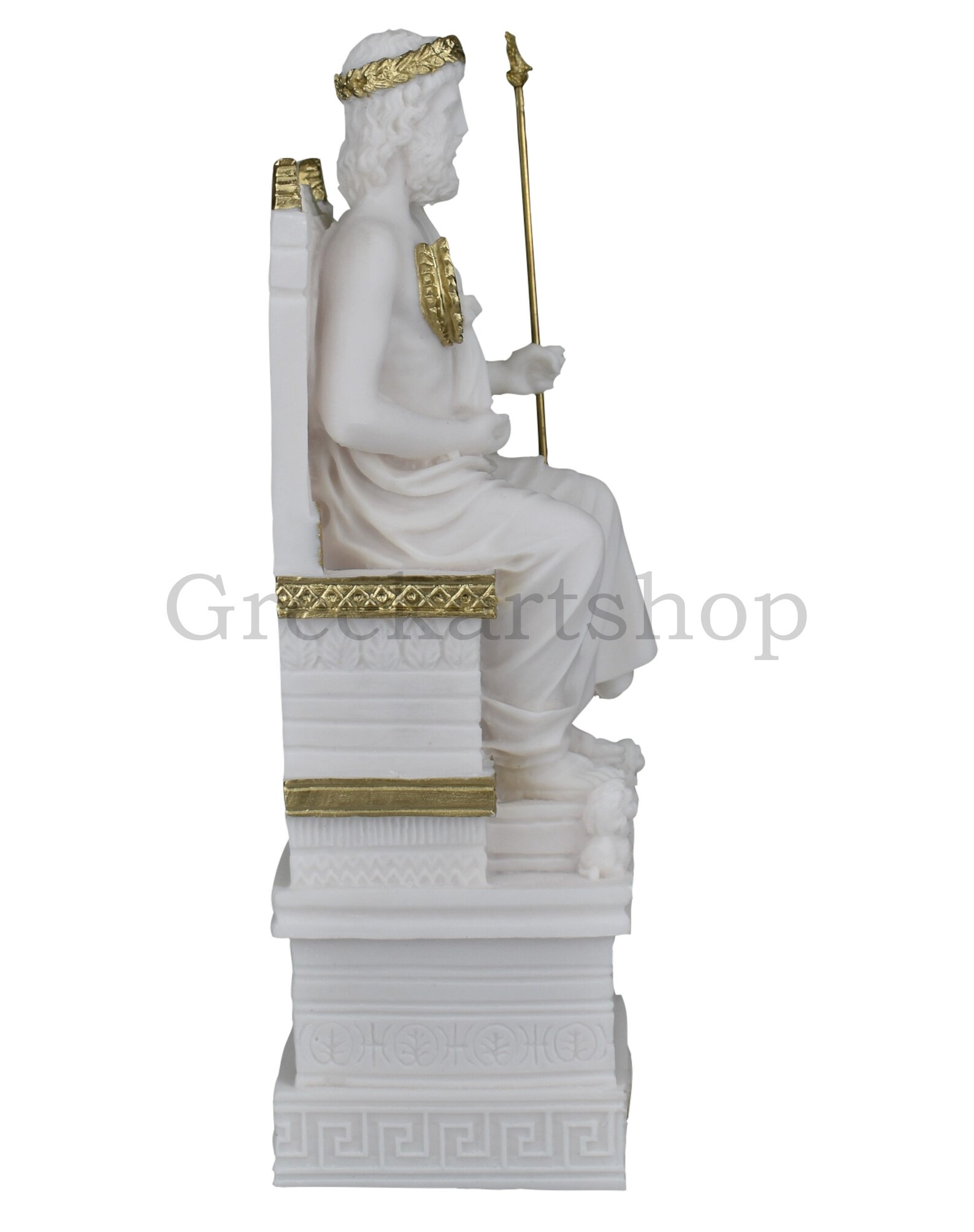 King of Gods ZEUS JUPITER Greek Handmade Statue Figure | Etsy