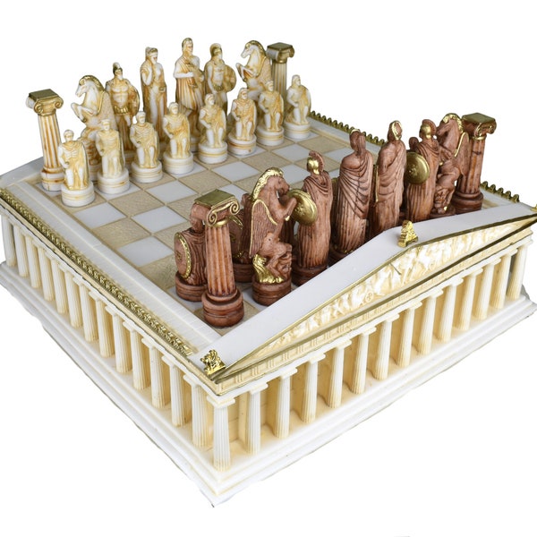 Greek Chess Set - Etsy