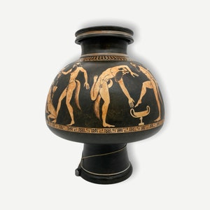Satyr & Silenus Psykter Wine-cooler Ancient Greek Vase Pottery British ...
