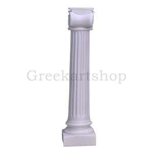 Greek Ionic Order Column Pillar Pedestal Statue Handmade Sculpture ...