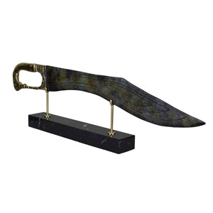 Kopis Macedonian Sword Blade Ancient Greek Real Bronze Metal Art ...