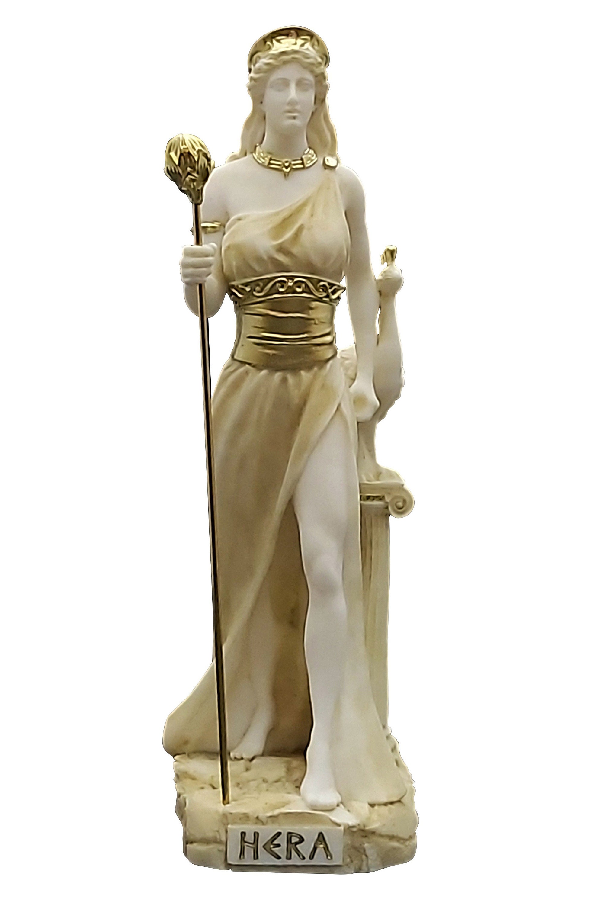 Hera Greek Roman Goddess Queen of Gods Juno Statue Sculpture Figure 8. ...
