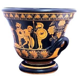 Sarpedon Krater Euphronios Painter God Hermes Vase Ancient Greek ...