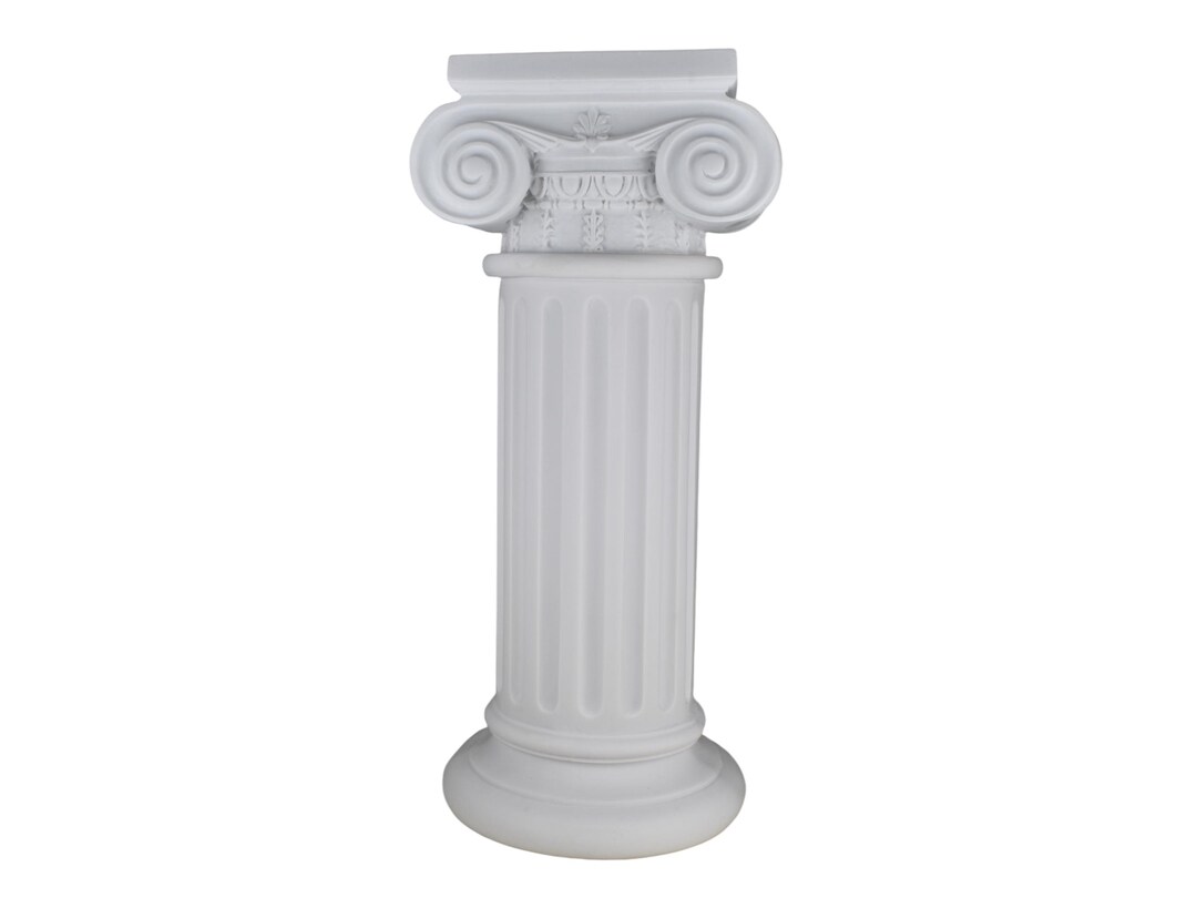 Ionic Order Greek Column Pillar Pedestal Statue Sculpture Art Ancient ...