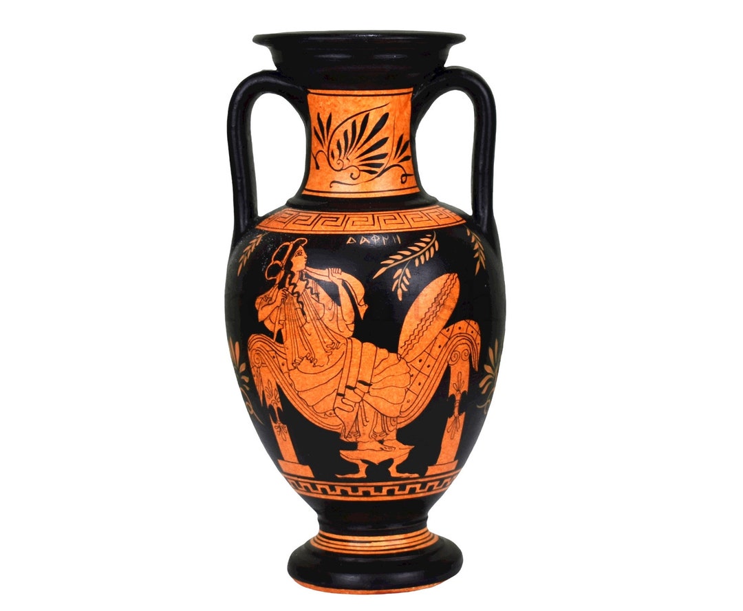 God Apollo and Daphne Painting Ancient Greek Vase Pottery - Etsy