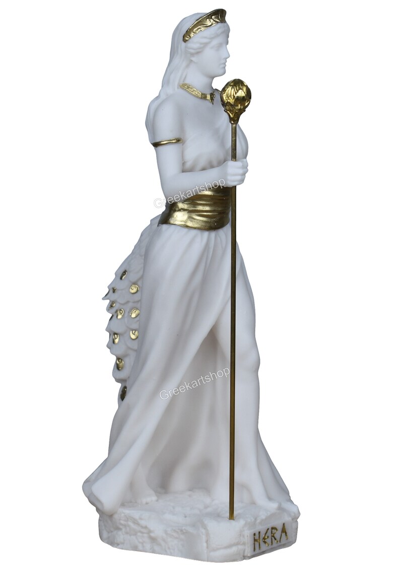 Hera Juno Greek Roman Goddess Statue Sculpture Figure 8.88 Inches / 22 ...