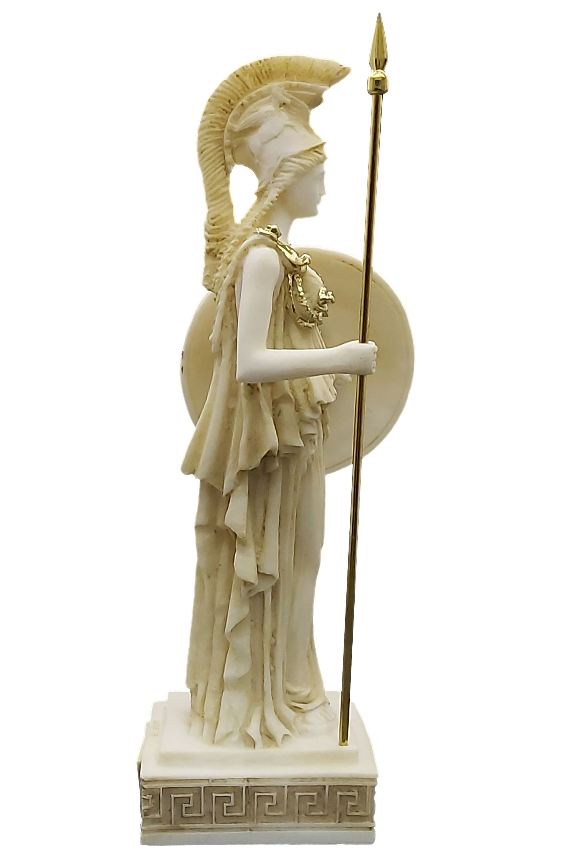 Athena Minerva Greek Roman Goddess Statue Sculpture Figure 9.65in - 24 ...