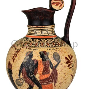 Phaethon Chariot of the Helius Sun Vase Ancient Greek Pottery Ceramic ...