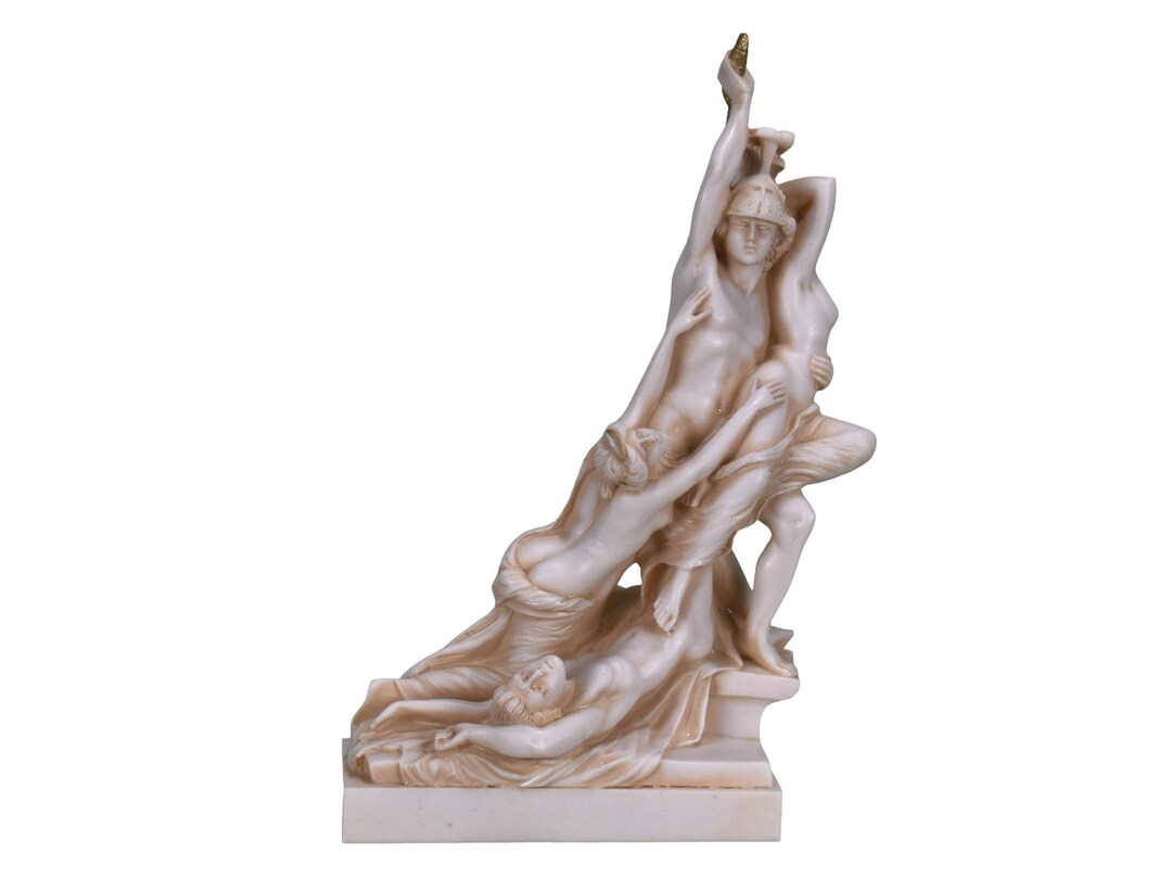 The Rape of Polyxena by Trojan Hero Achilles Nude Handpainted Cast ...