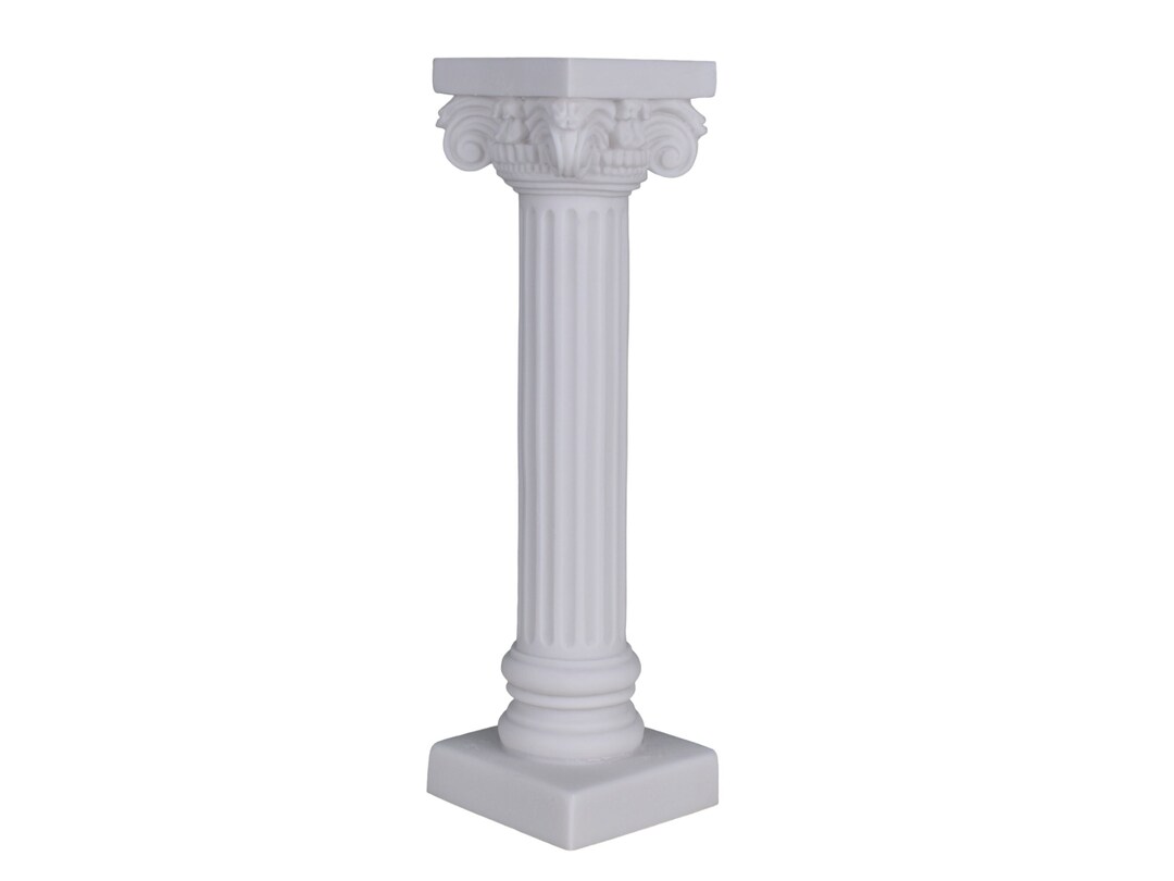 Greek Ionic Order Column Pillar Pedestal Statue Handmade Sculpture ...