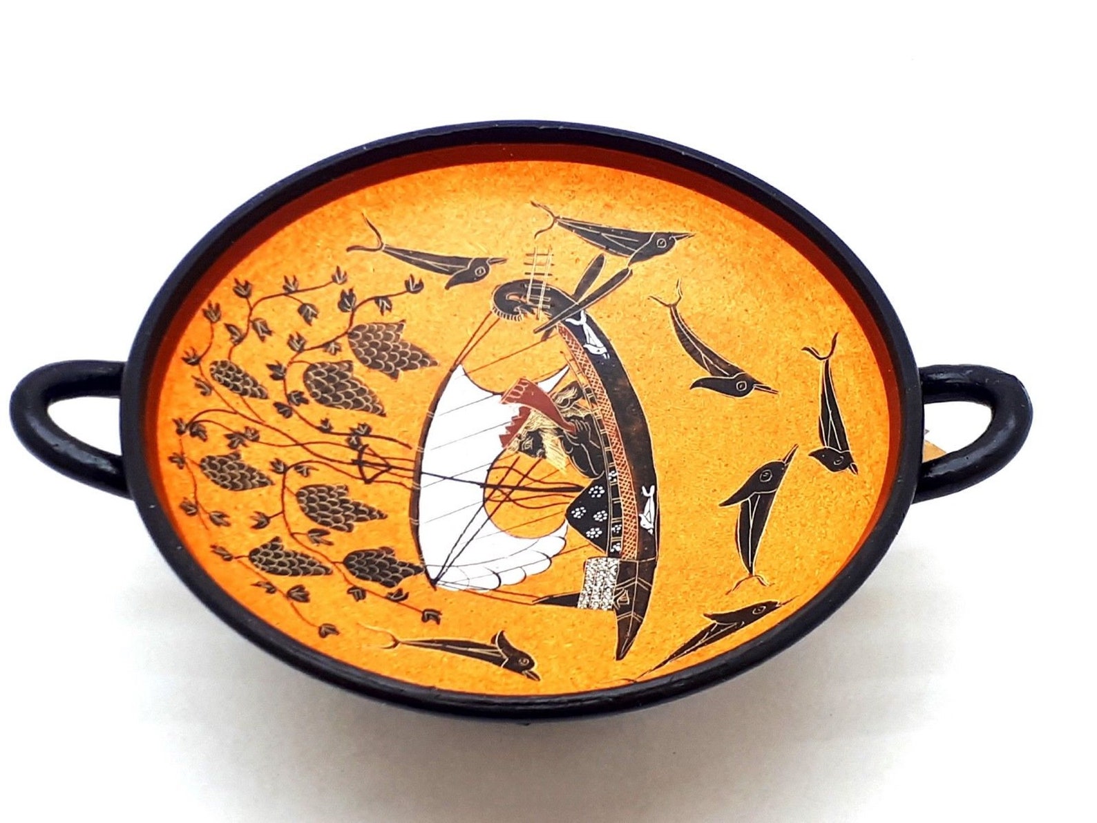 God Dionysus Cup Ancient Greek Vase Pottery Kylix Museum - Etsy