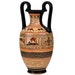 Geometric Period Vase Ancient Greek Ceramic Amphora Art - Etsy
