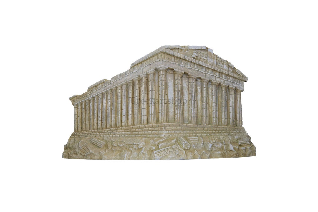 Parthenon Acropolis Athens Goddess Athena Temple Cast Stone Greek ...