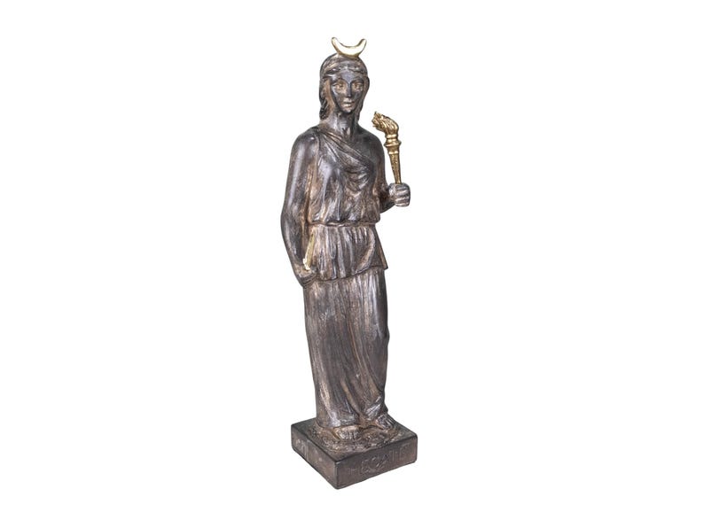 Hecate Statue - Greek Goddess of Magic & Witchery - Hekate Sculpture in ...