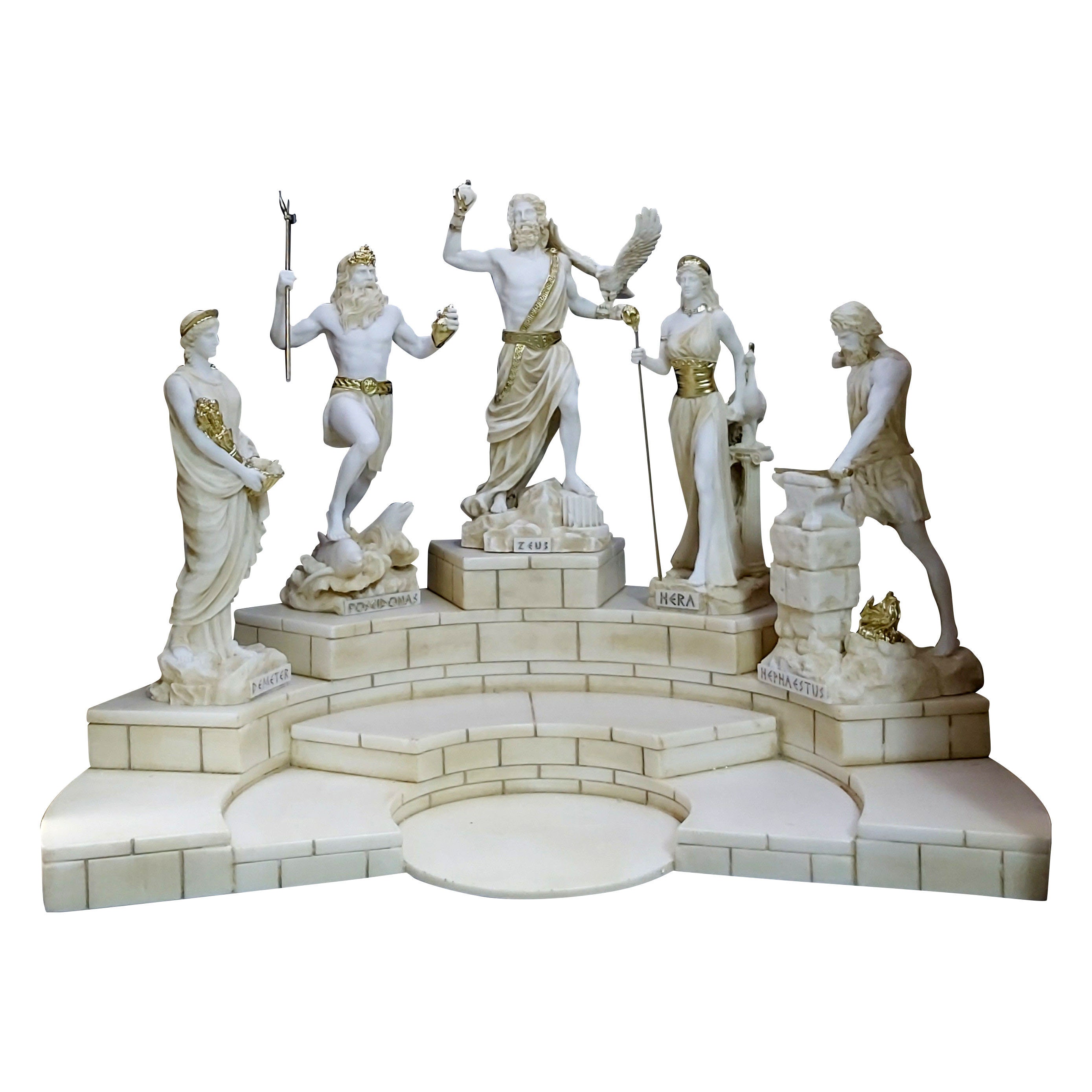 Pantheon Statues Seven