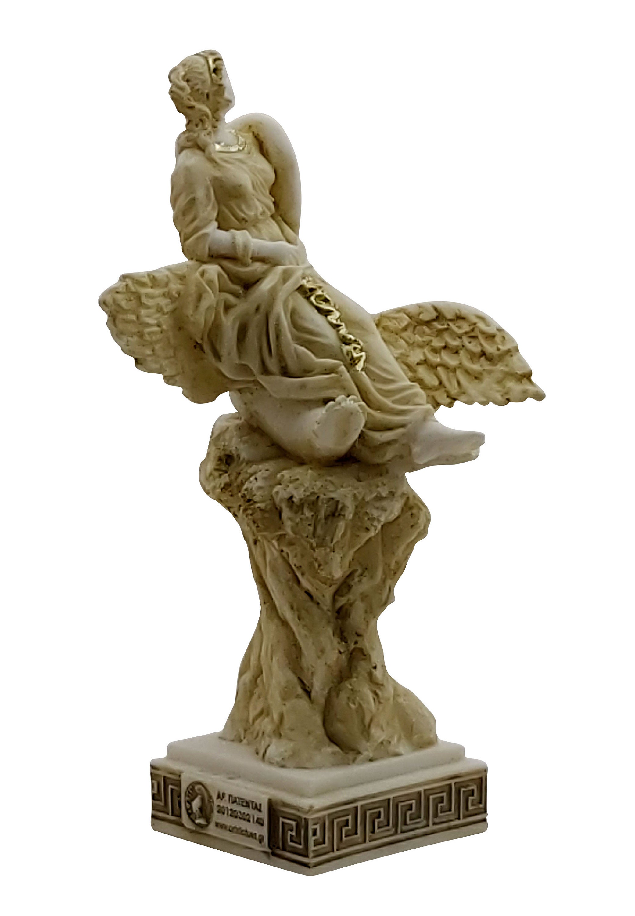 Aphrodite & Swan Greek Goddess Venus Statue Sculpture Handmade - Etsy