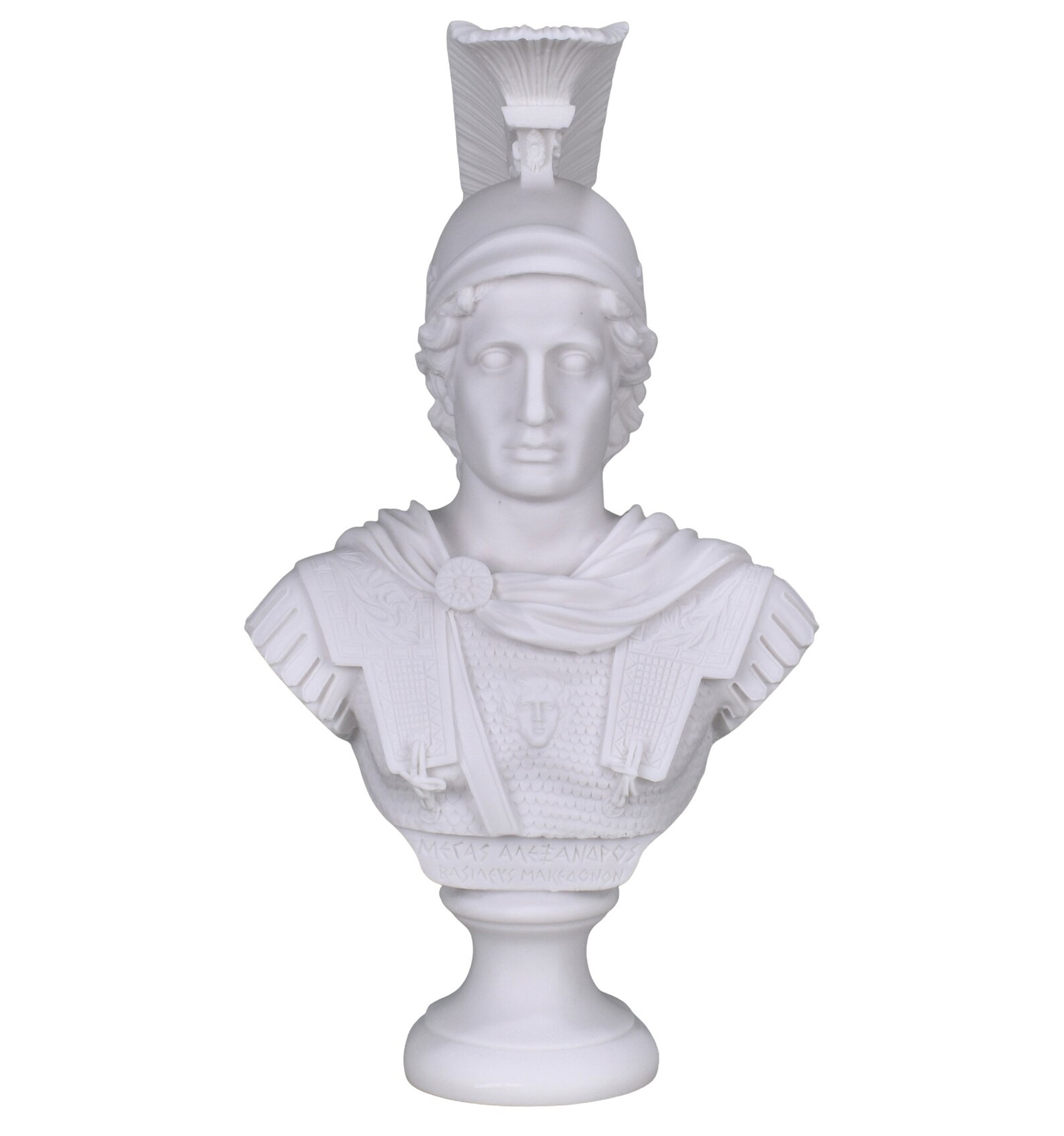 ALEXANDER the GREAT King With Helmet and Armor Head Bust Greek - Etsy
