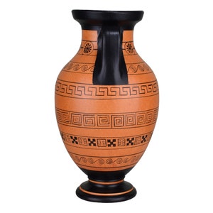 Greek Motifs Signs Patterns Greek Key Symbol Meander Ceramic Vase ...