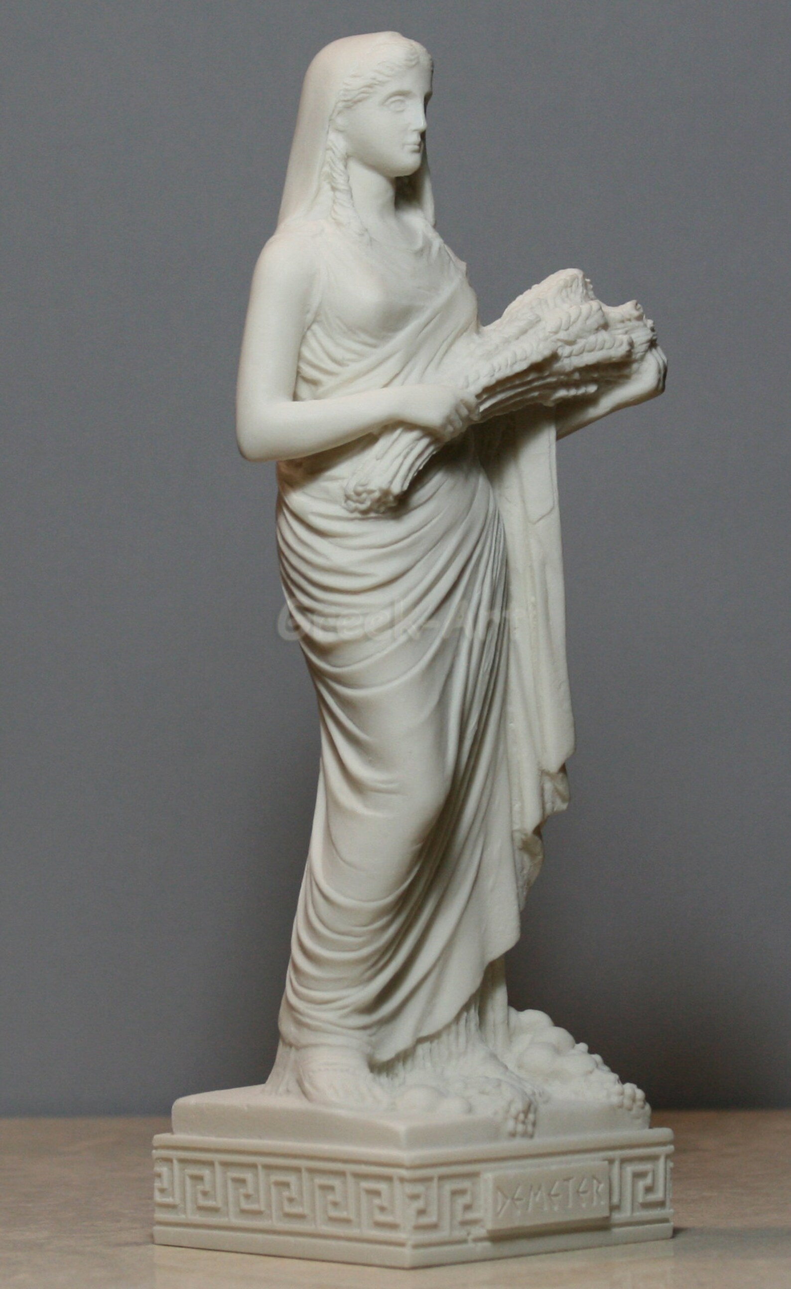 Demeter Ceres Harvest Fertility Goddess Greek Roman Statue - Etsy