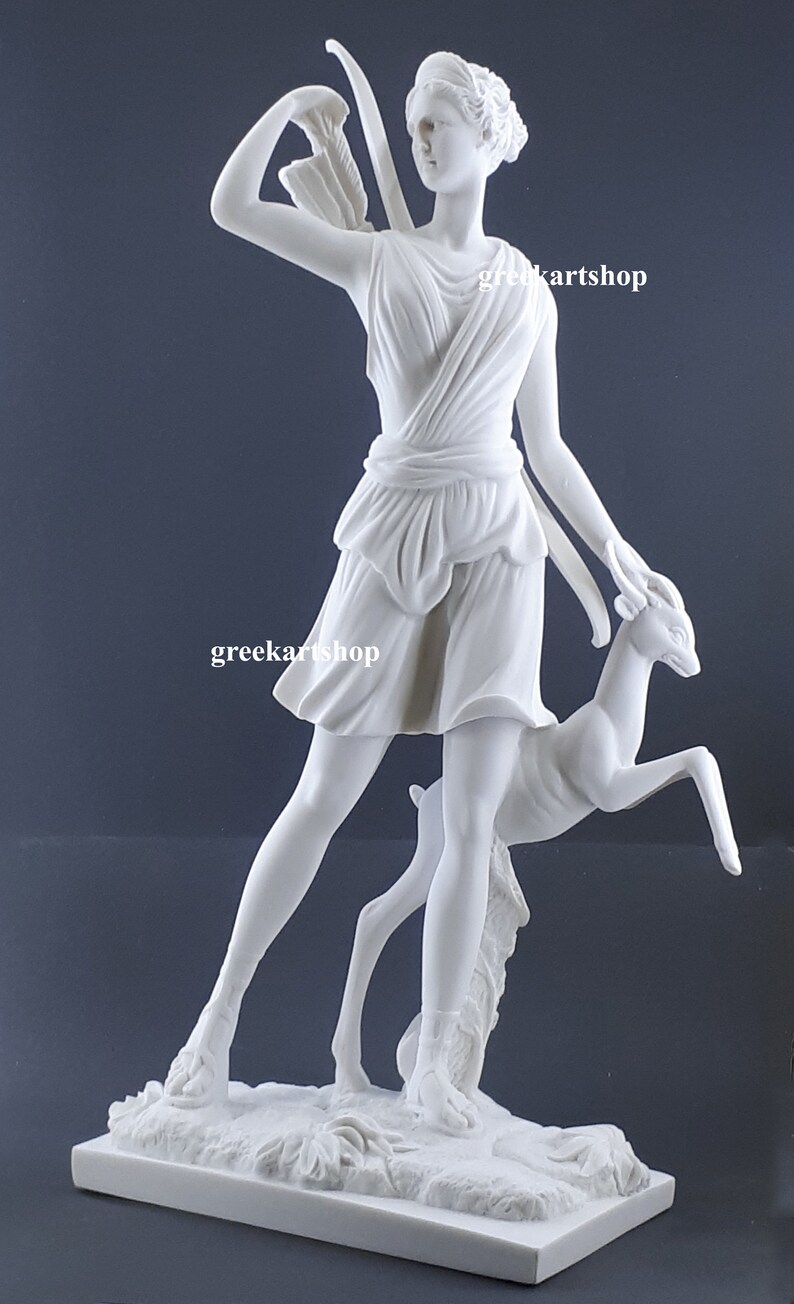 Diane de Versailles Déesse grecque Artémis Statue Sculpture En | Etsy ...