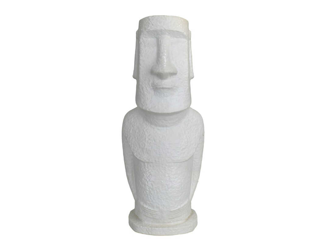 MOAI Sculpture Statue Figure Easter Island Hard Plaster - Etsy