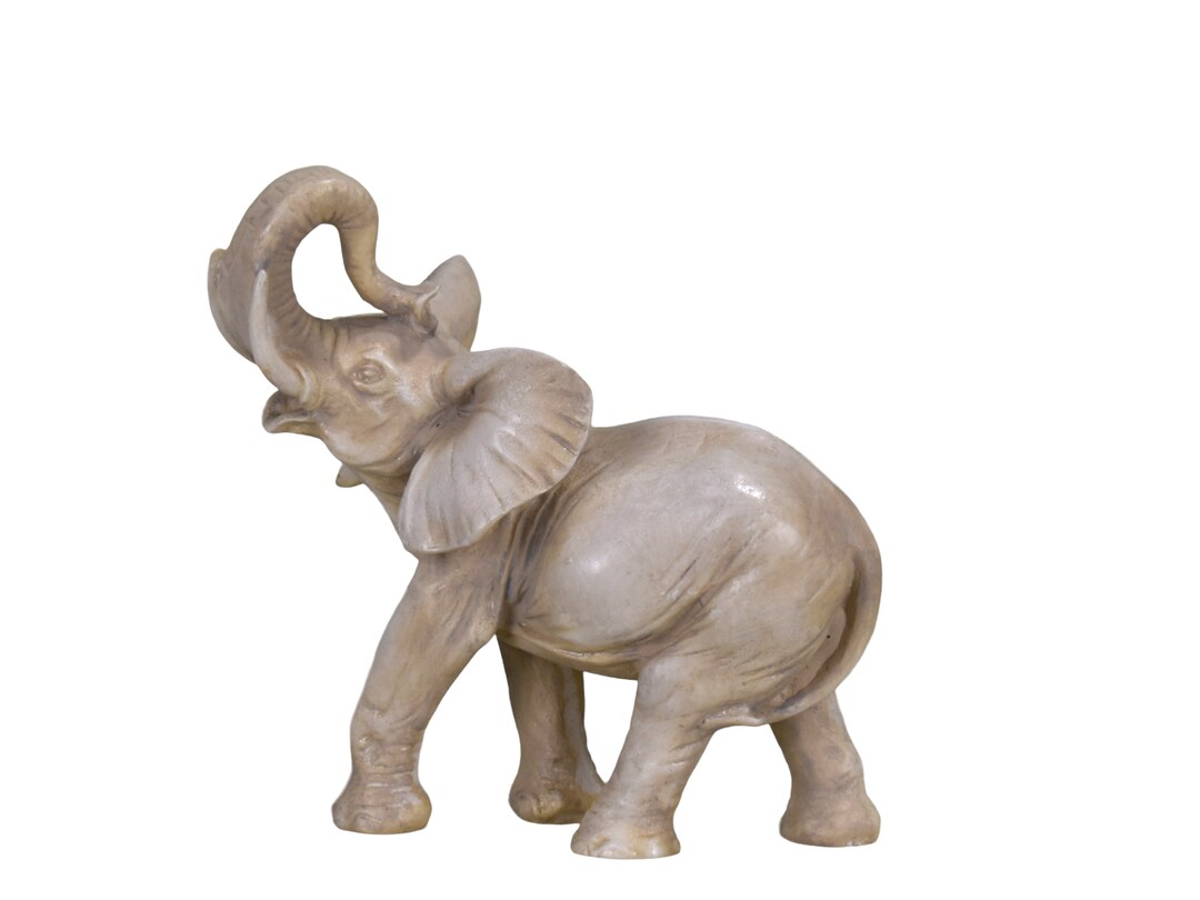 Elephant Good Luck Lucky Symbol Wealth Statue Sculpture Figurine Cast ...