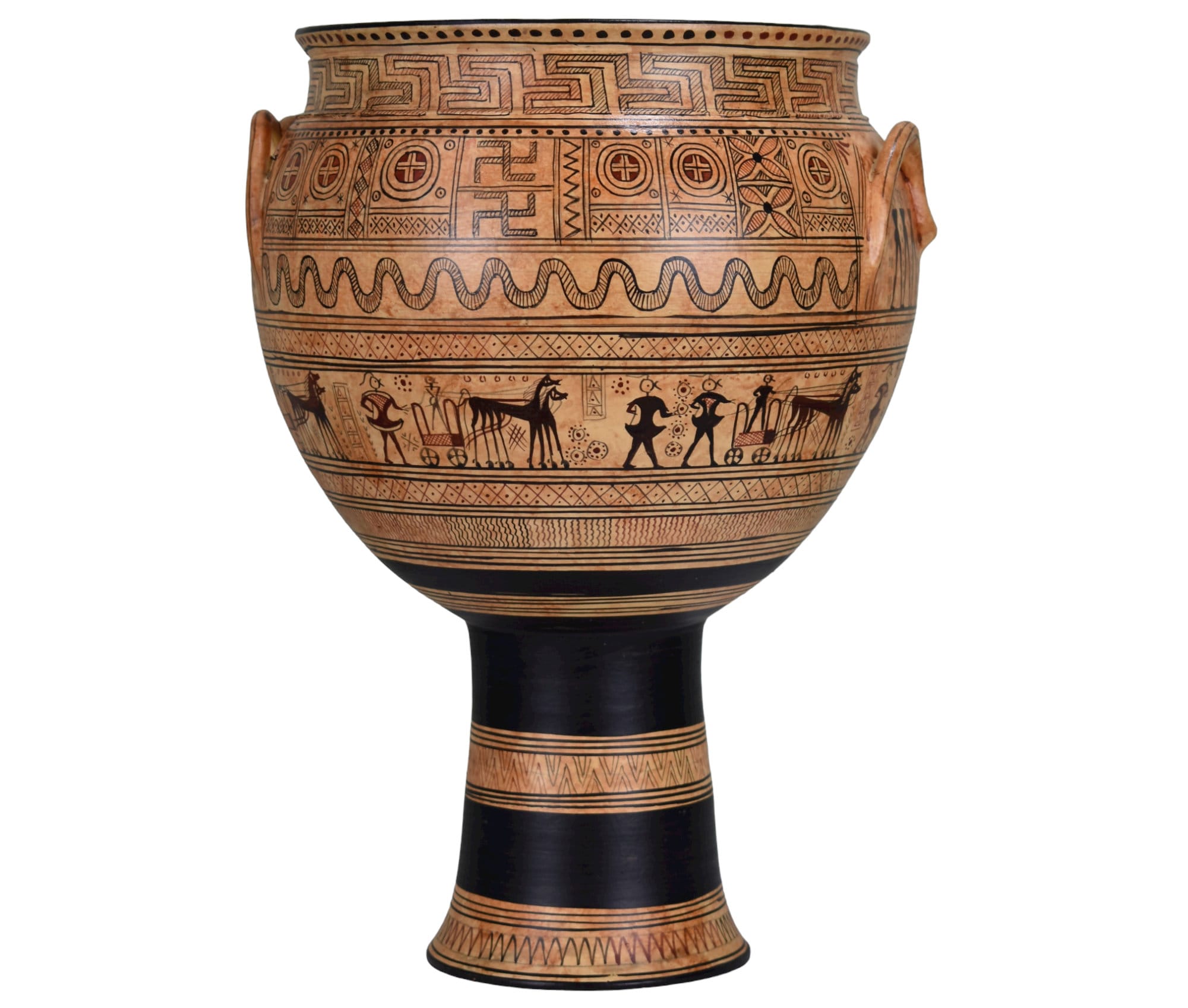 Funerary Krater From The Dipylon Cemetery