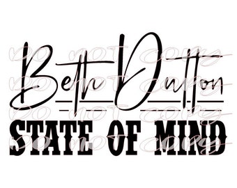 Beth Dutton Png | Etsy