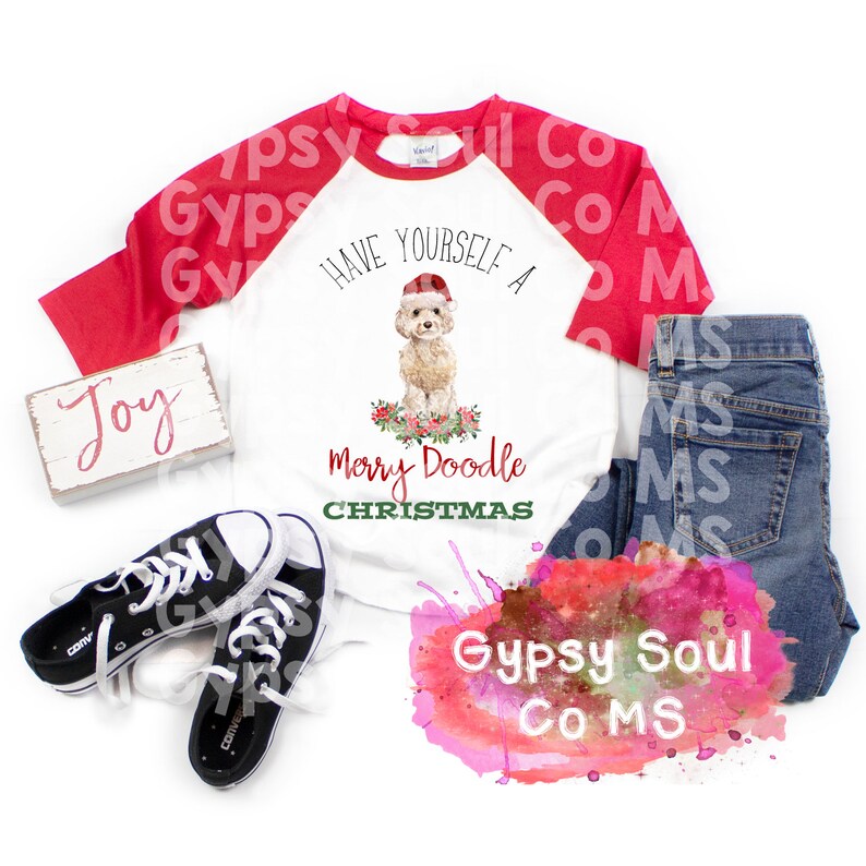 Have a Merry Doodle Christmas Sublimation Transfer Ready to - Etsy