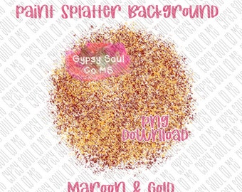 Maroon Paint Splatter Png - Etsy