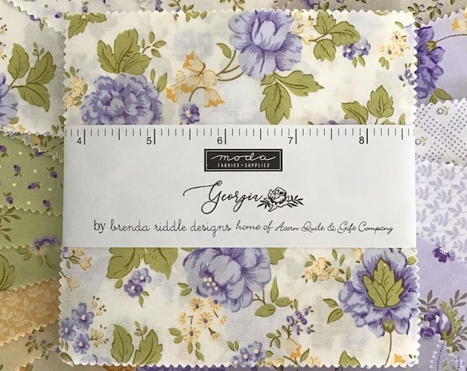 Georgia Charm Pack by Brenda Riddle Designs for Moda Fabrics, (42) 5 ...