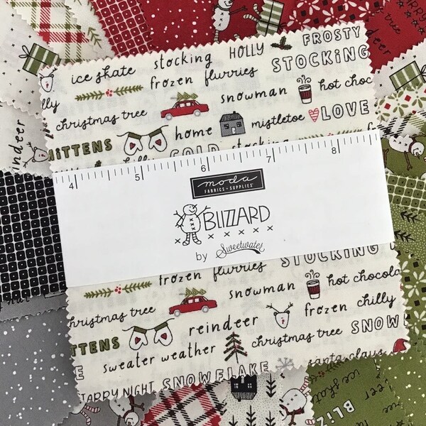 Blizzard Fabric by Sweetwater - Etsy