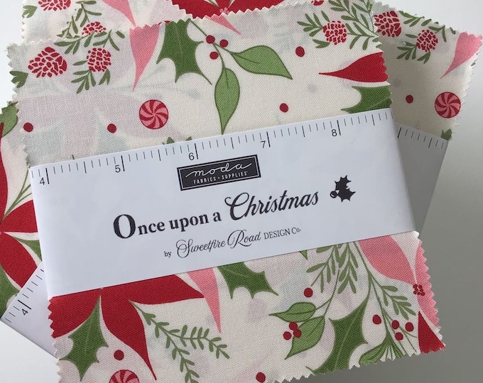 Once Upon a Christmas Charm Pack by Sweetfire Road for Moda Fabrics, 42 ...