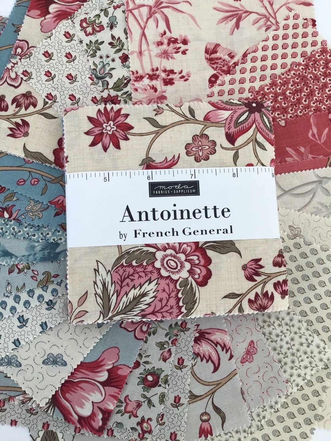 Antoinette Charm Pack by French General for Moda Fabrics, 42 5 Precut ...