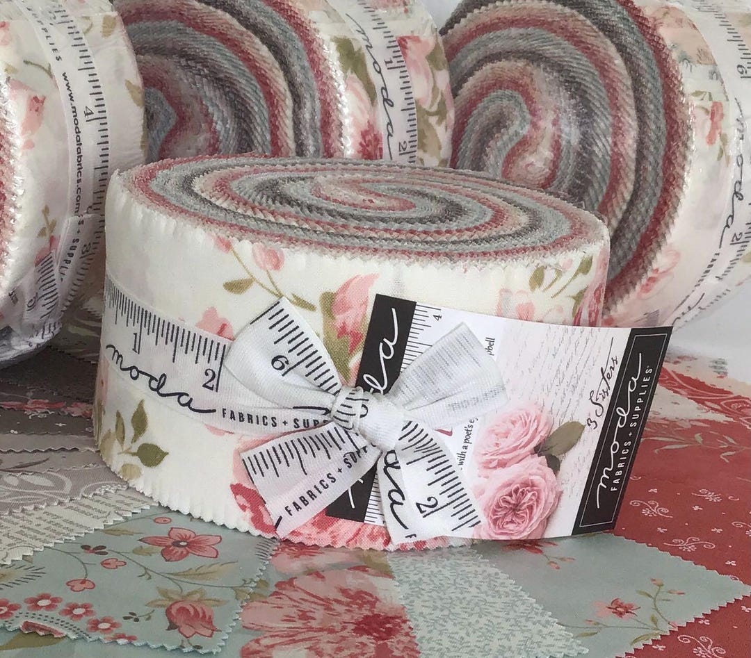 Muse Jelly Roll by 3 Sisters for Moda Fabrics, (40) 2 1/2" Precut ...