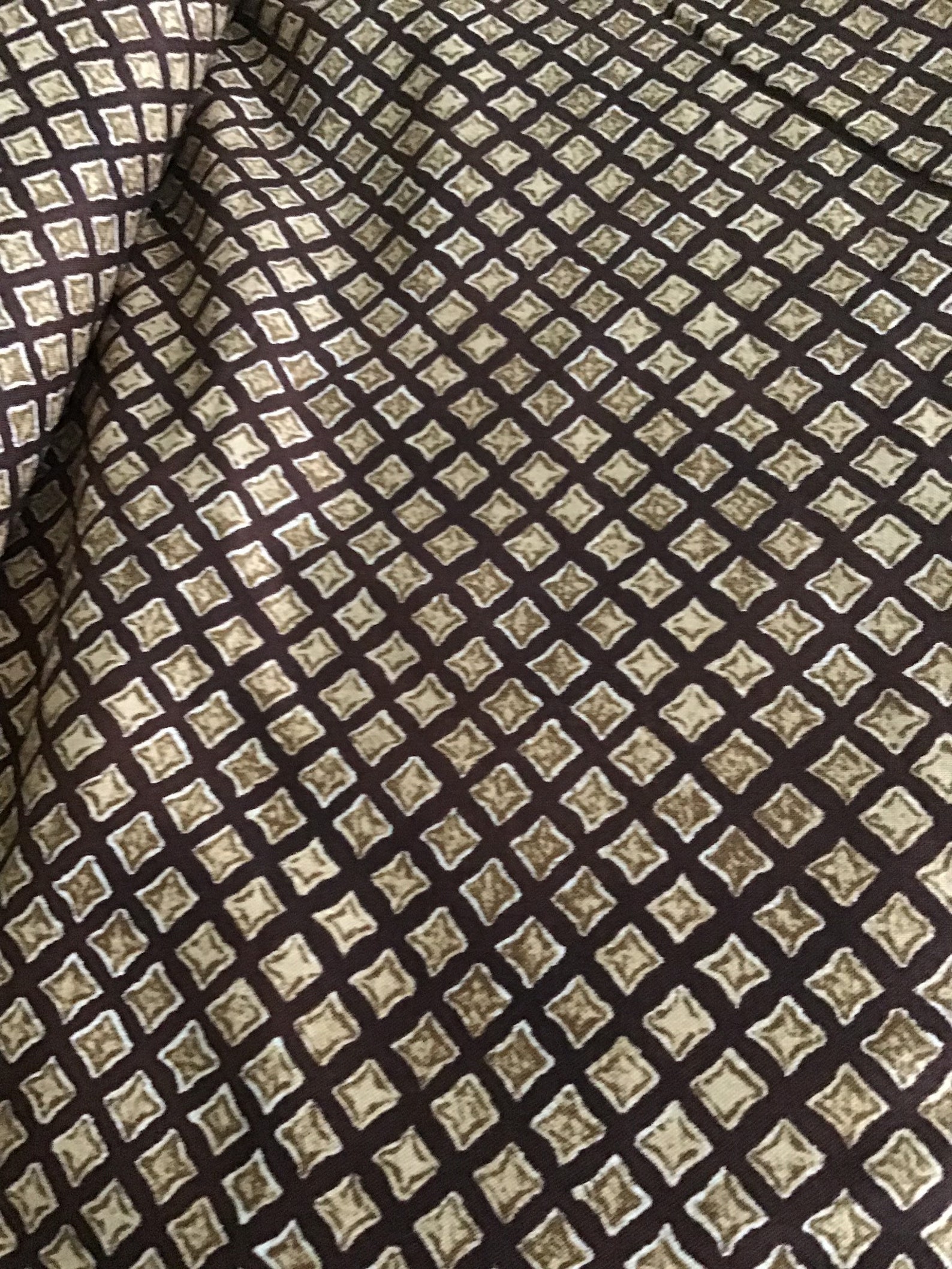 Brown on Dark Brown Quilt Fabric From the Indonesia Collection - Etsy