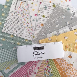 Shine Charm Pack by Sweetwater for Moda Fabrics, (42) 5" Precut Cotton ...