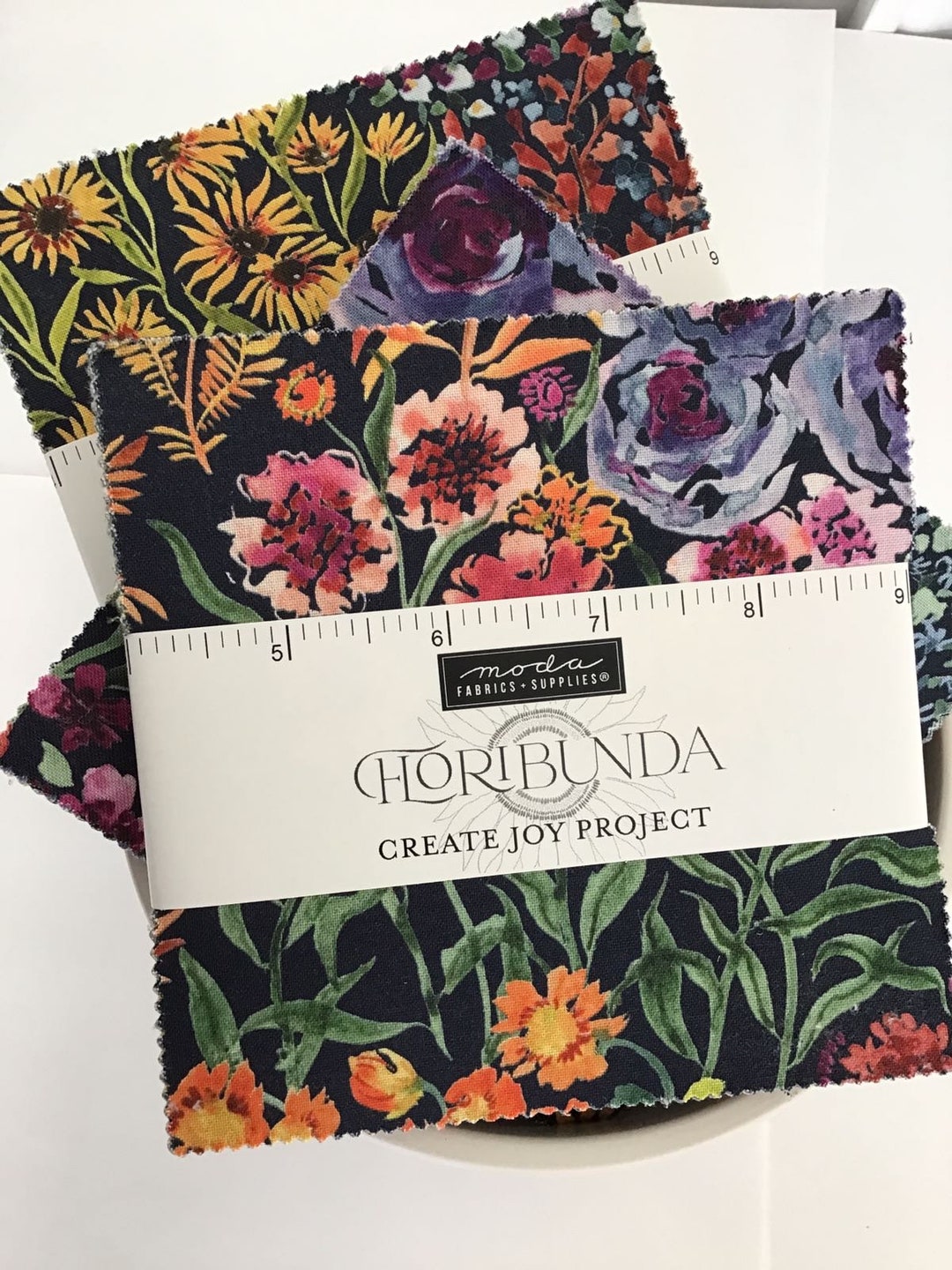 Floribunda Charm Pack by Create Joy Project for Moda Fabrics, 42 5 ...