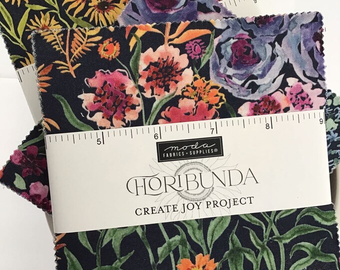 Floribunda Charm Pack by Create Joy Project for Moda Fabrics, (42) 5 ...