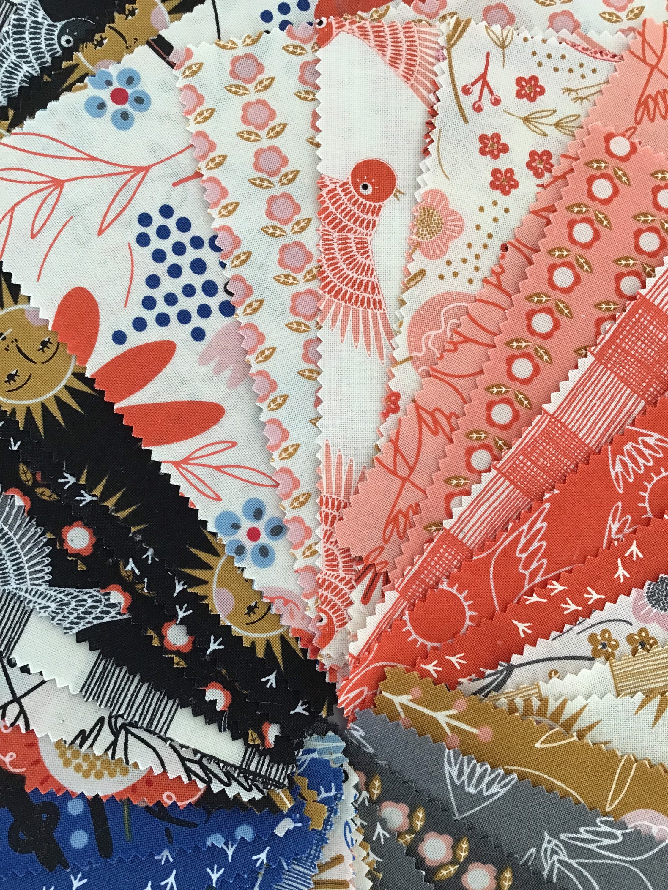 Birdsong Layer Cake by Gingiber for Moda Fabrics 42 - Etsy